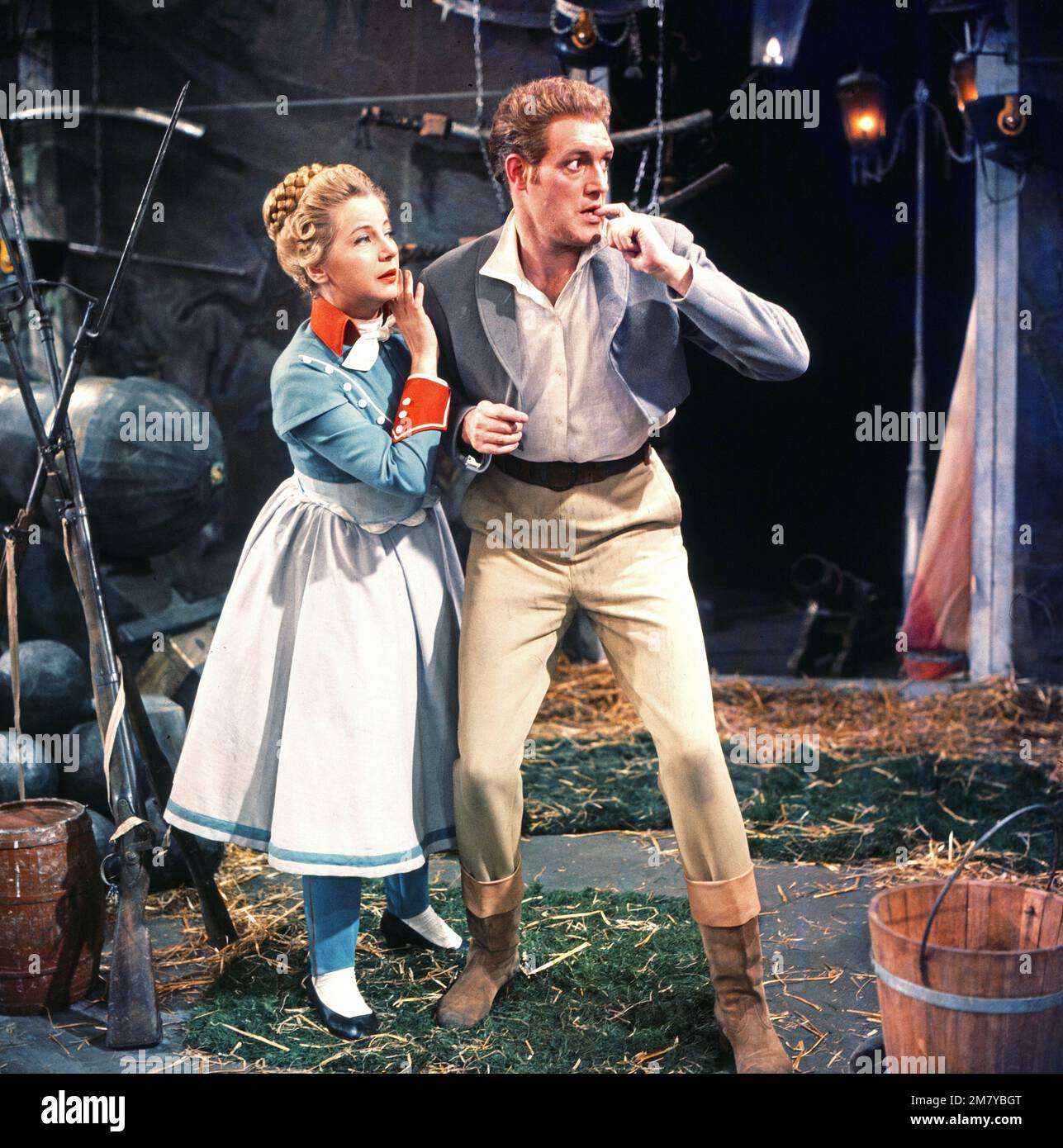 Die Regimentstochter, Aufführung nach dem Stück von Jules Henri Vernoy ...