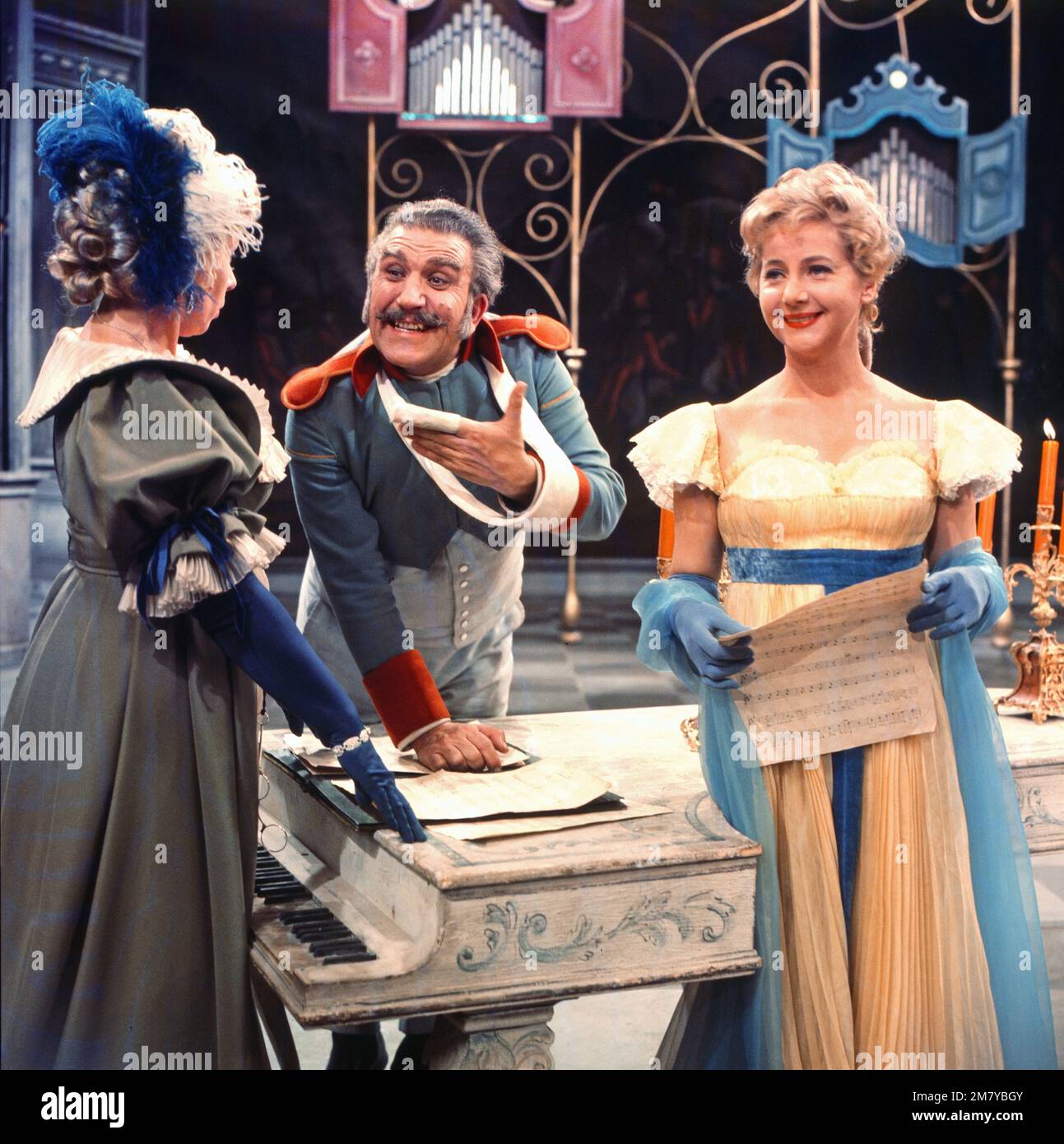 Die Regimentstochter, Aufführung nach dem Stück von Jules Henri Vernoy ...