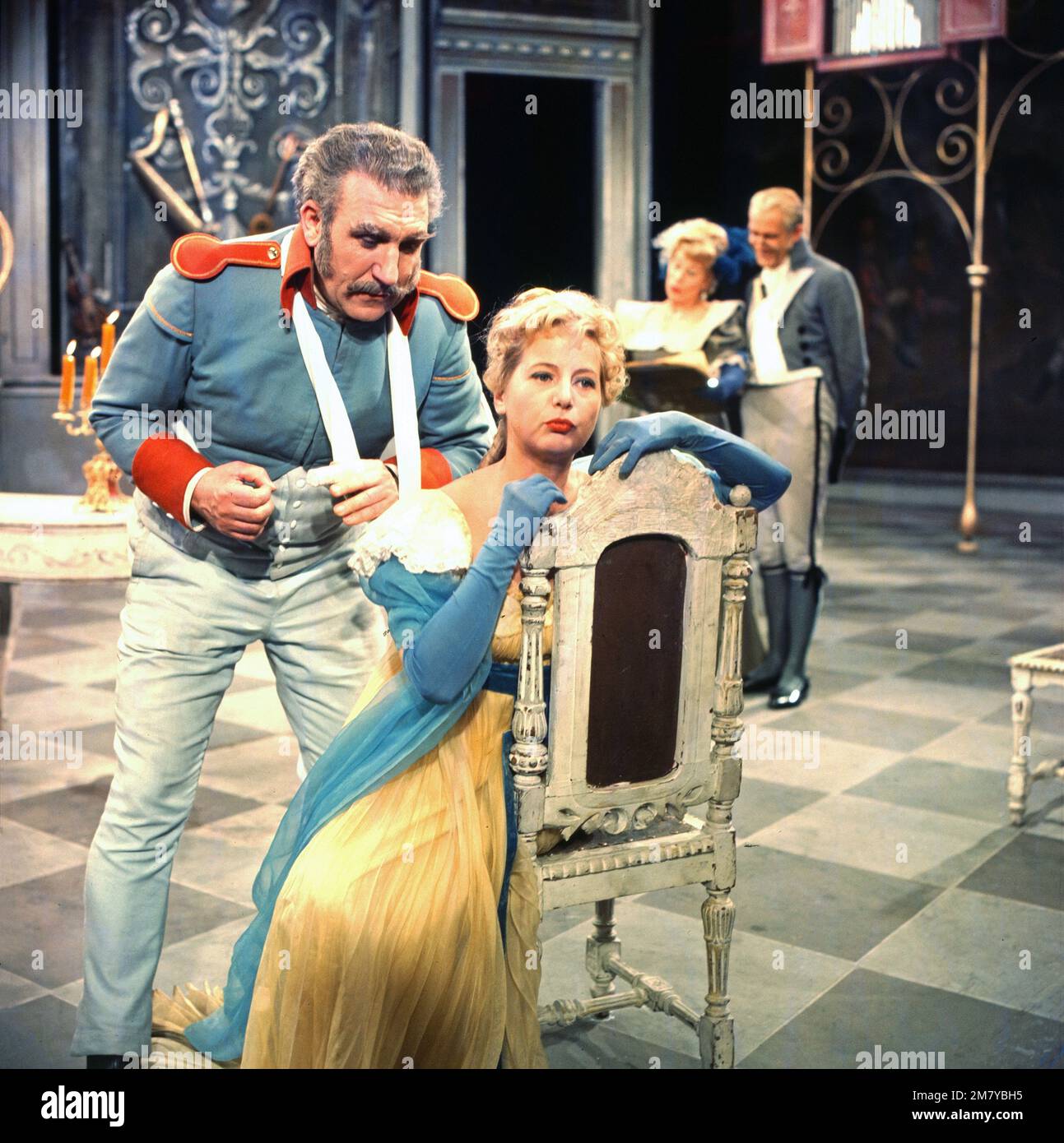 Die Regimentstochter, Aufführung nach dem Stück von Jules Henri Vernoy ...