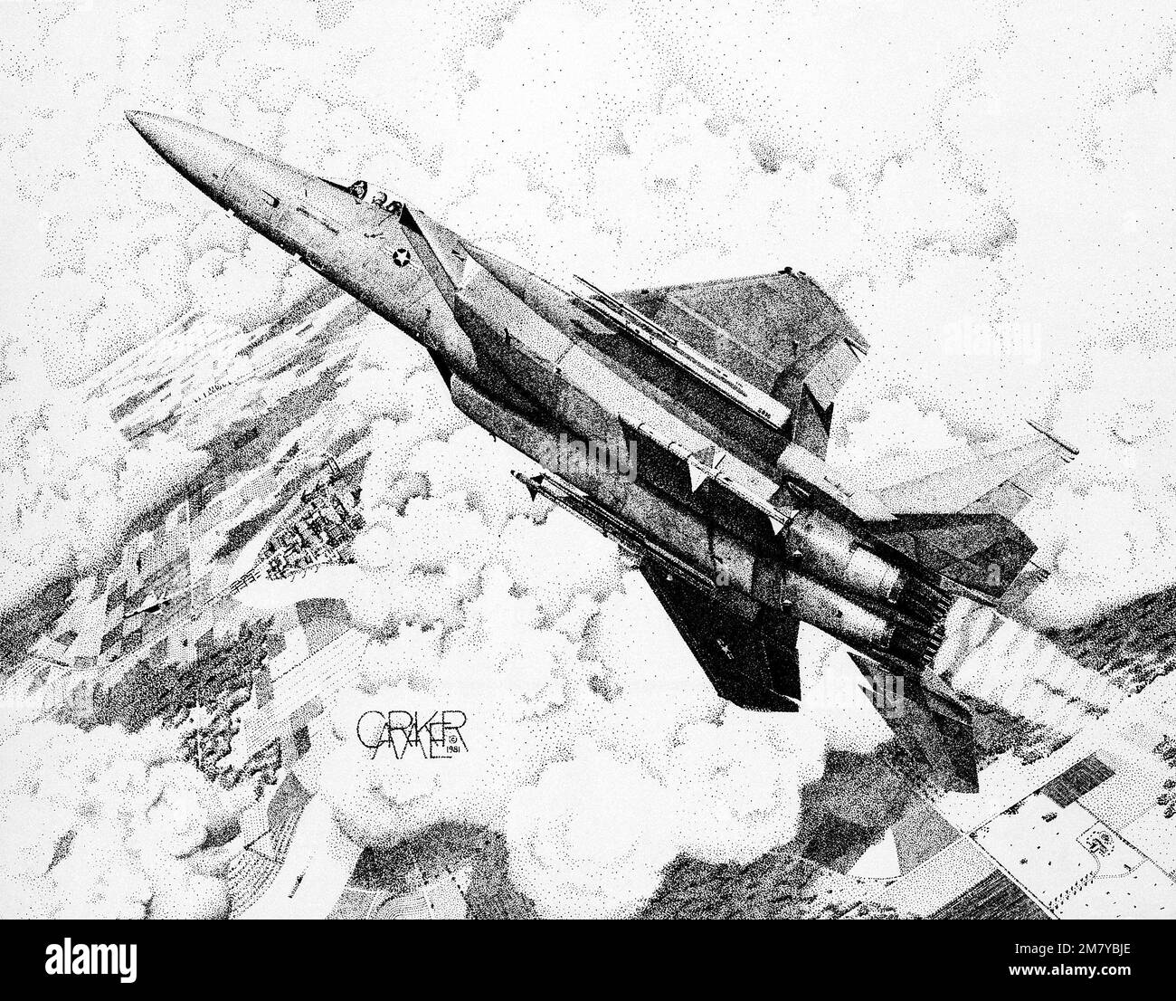 Artwork: "Lag Roll" Artist: Michael Caraker U.S. Air Force Art ...