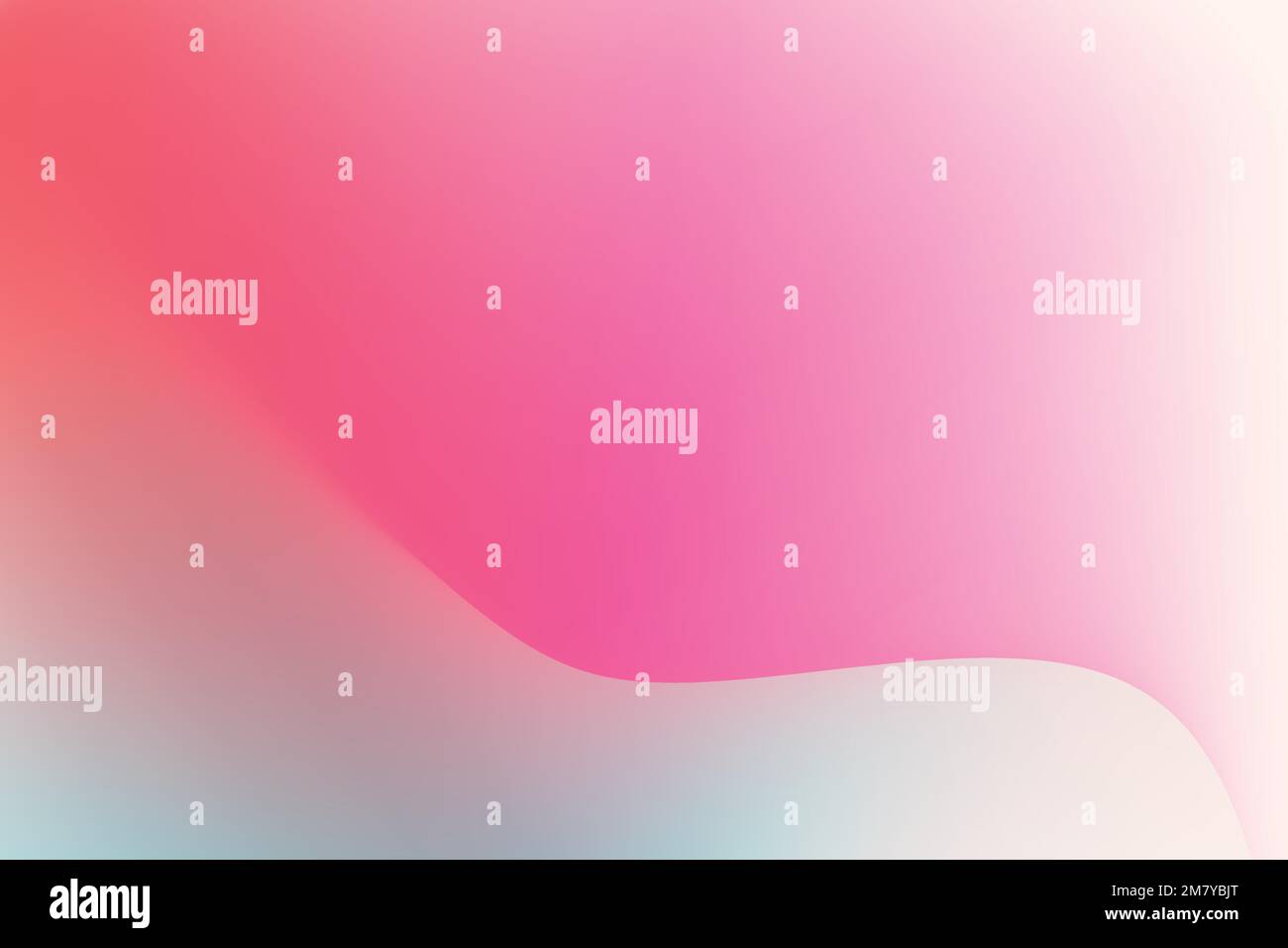 Aesthetic wave gradient background vector with pink and blue Stock ...