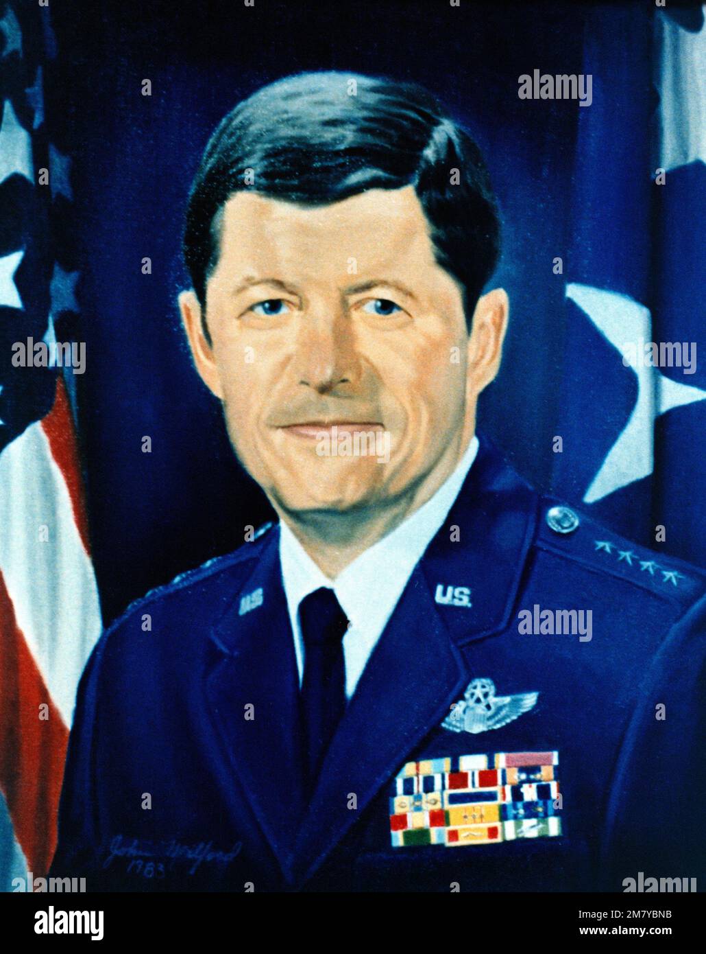 Artwork: "General Ryan" Artist: John Milford U.S. Air Force Art ...