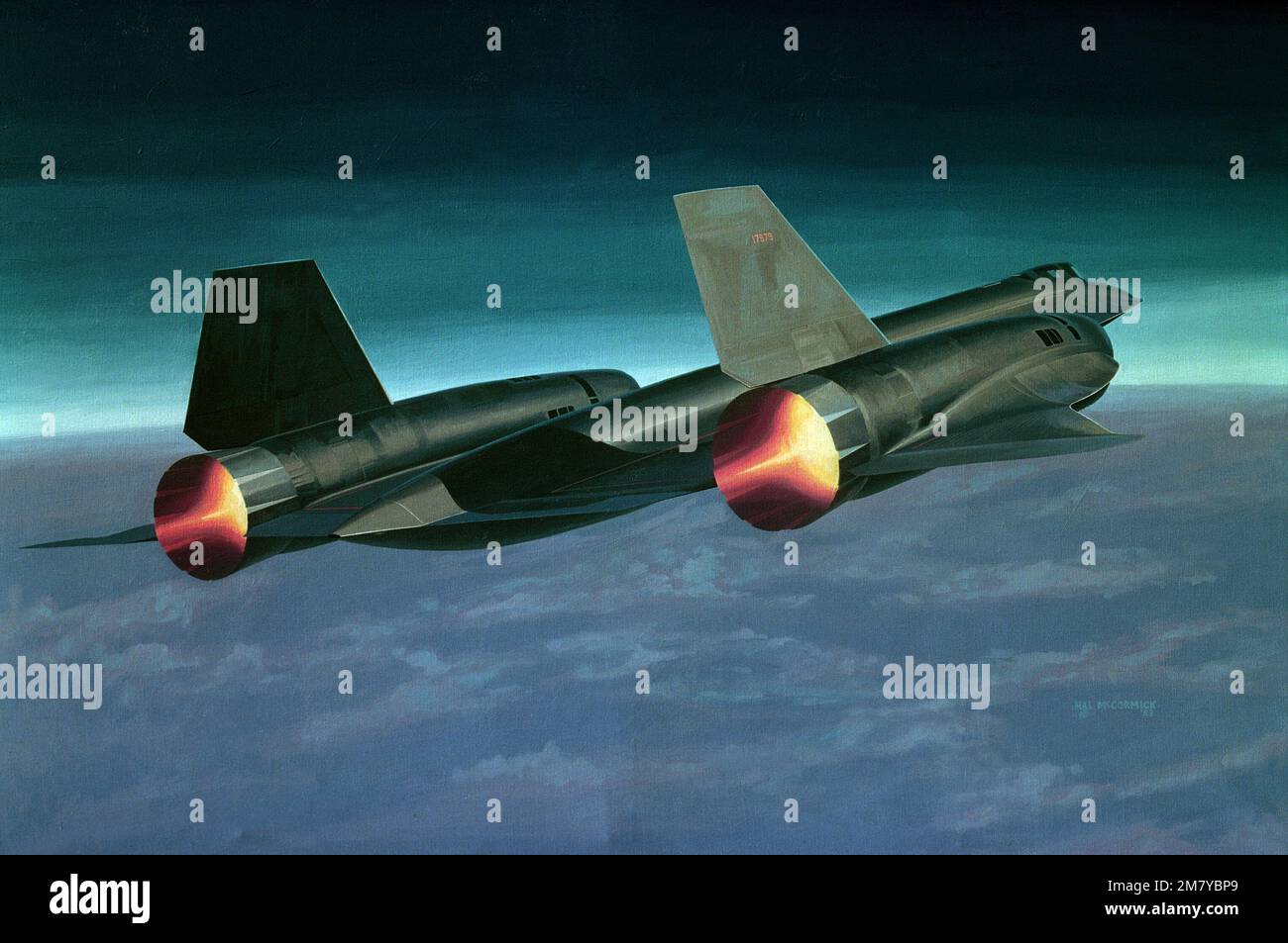Artwork: "Outward Bound" Artist: Hal McCormick U.S. Air Force Art ...