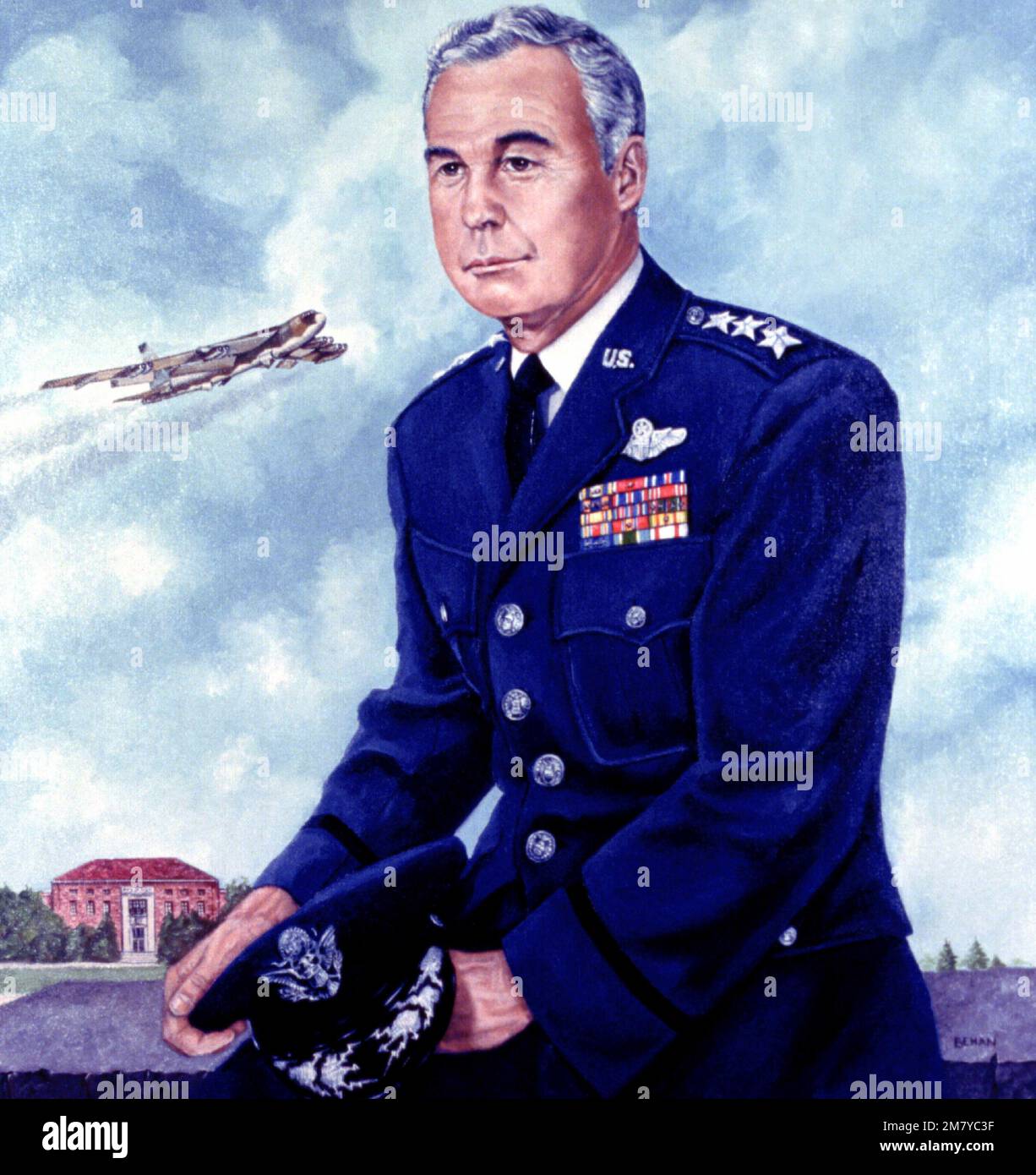 Artwork: "LGEN George H. McKee" Artist: Louis Behan. Country: Unknown ...