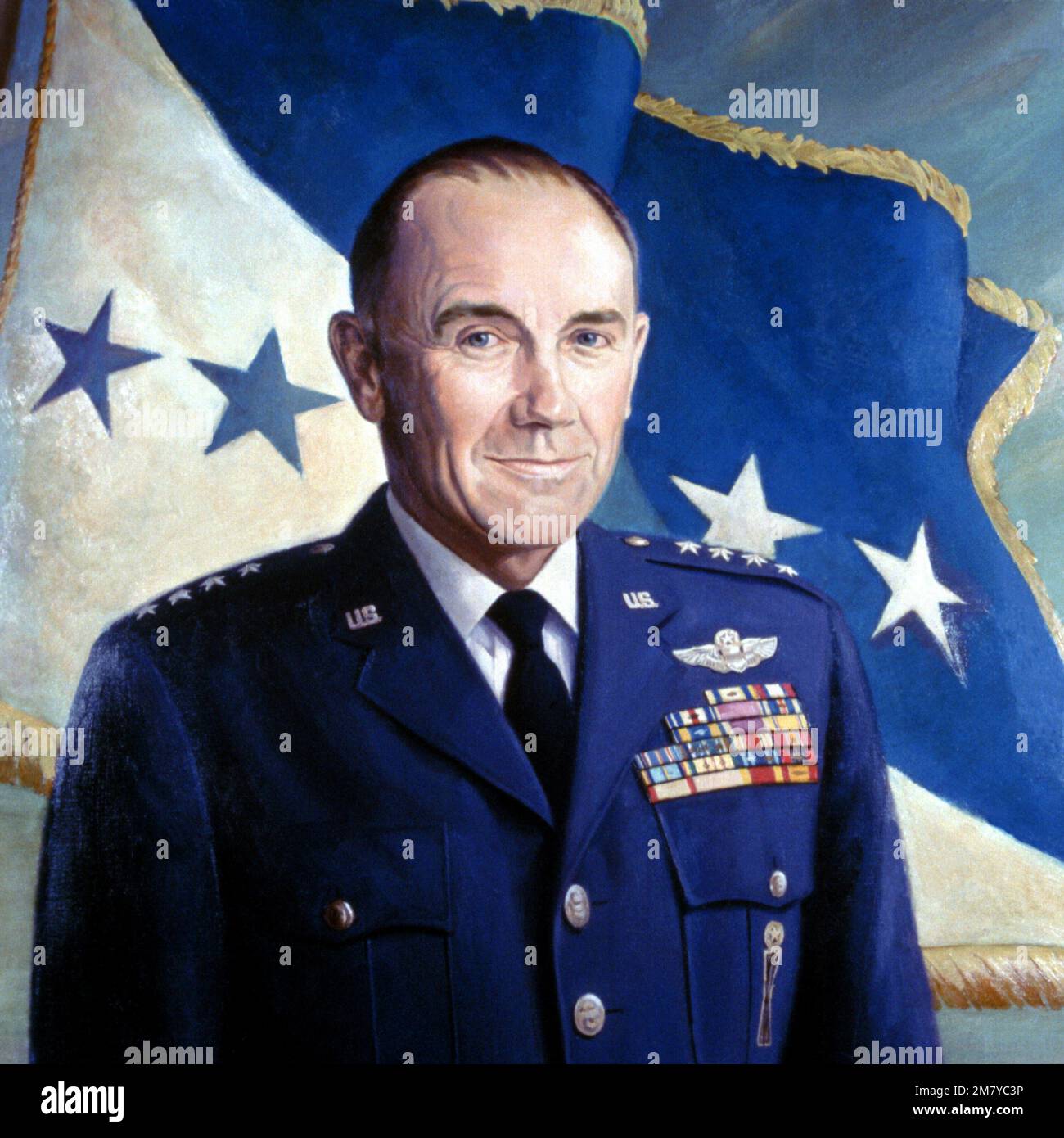 Artwork: "GEN John D. Ryan" Artist: Woodi Ishmael. Country: Unknown ...