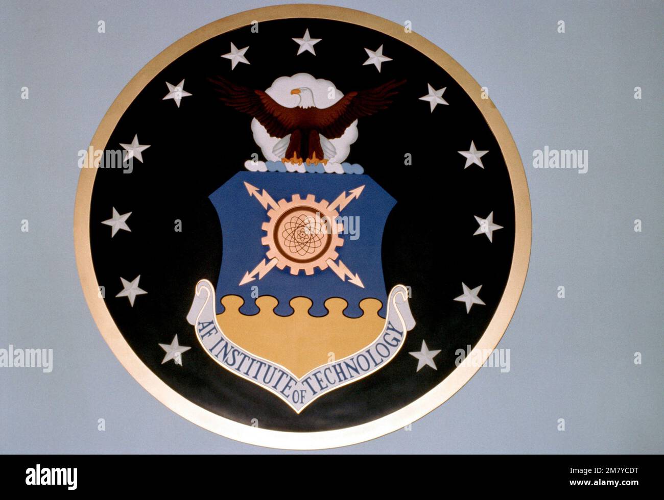 Artwork: "AFIT Emblem Wall Sculpture" Artist: Jack Tiffany. Country ...
