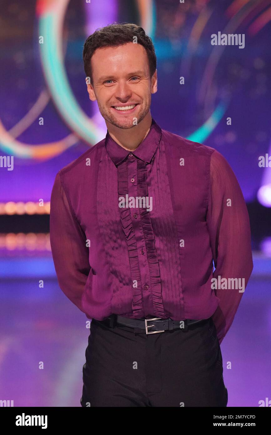 Mark Hanretty during a photo call for Dancing On Ice 2023 at the ITV ...