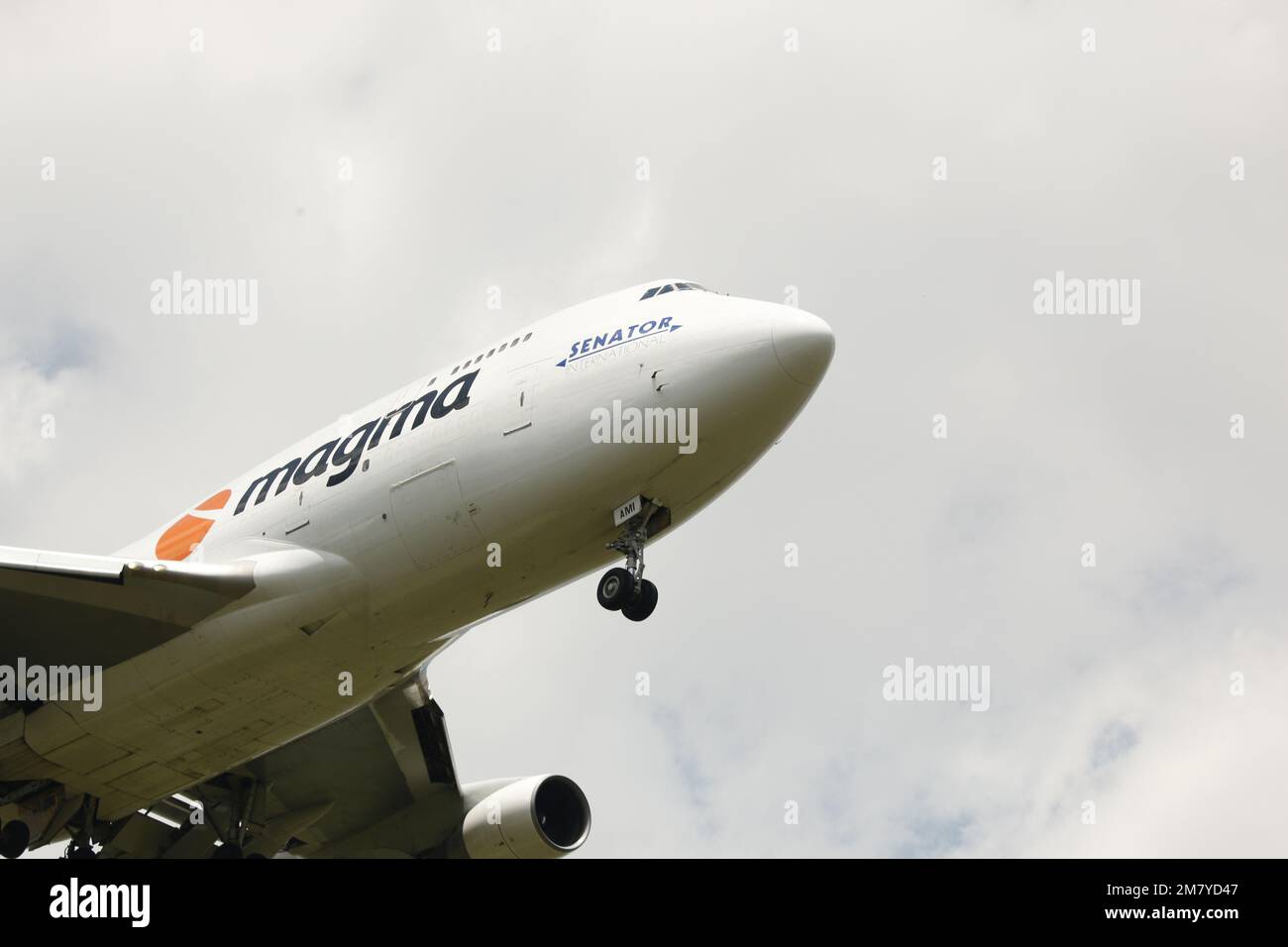 Magma Aviation 747 Cargo aircraft Stock Photo - Alamy