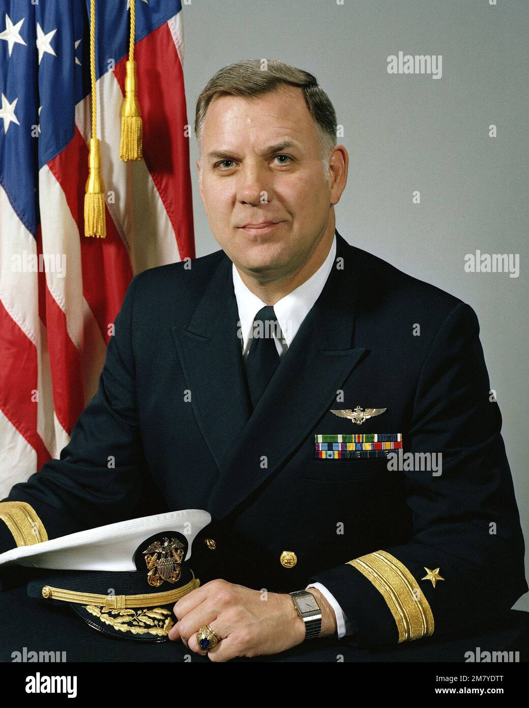 Commodore Dennis M. Brooks, USN (uncovered). Country: Unknown Stock ...