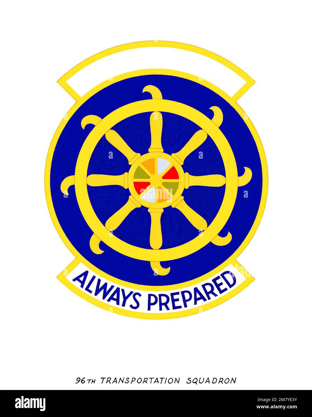 Approved insignia for: 96th Transportation Squadron. Country: Unknown ...
