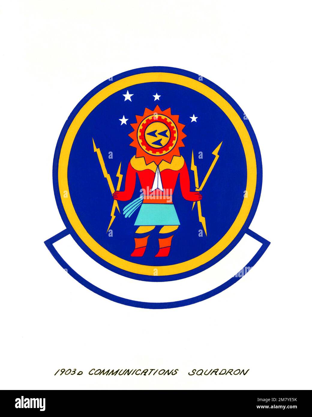 Approved insignia for: 1903rd Communications Squadron. Country: Unknown ...