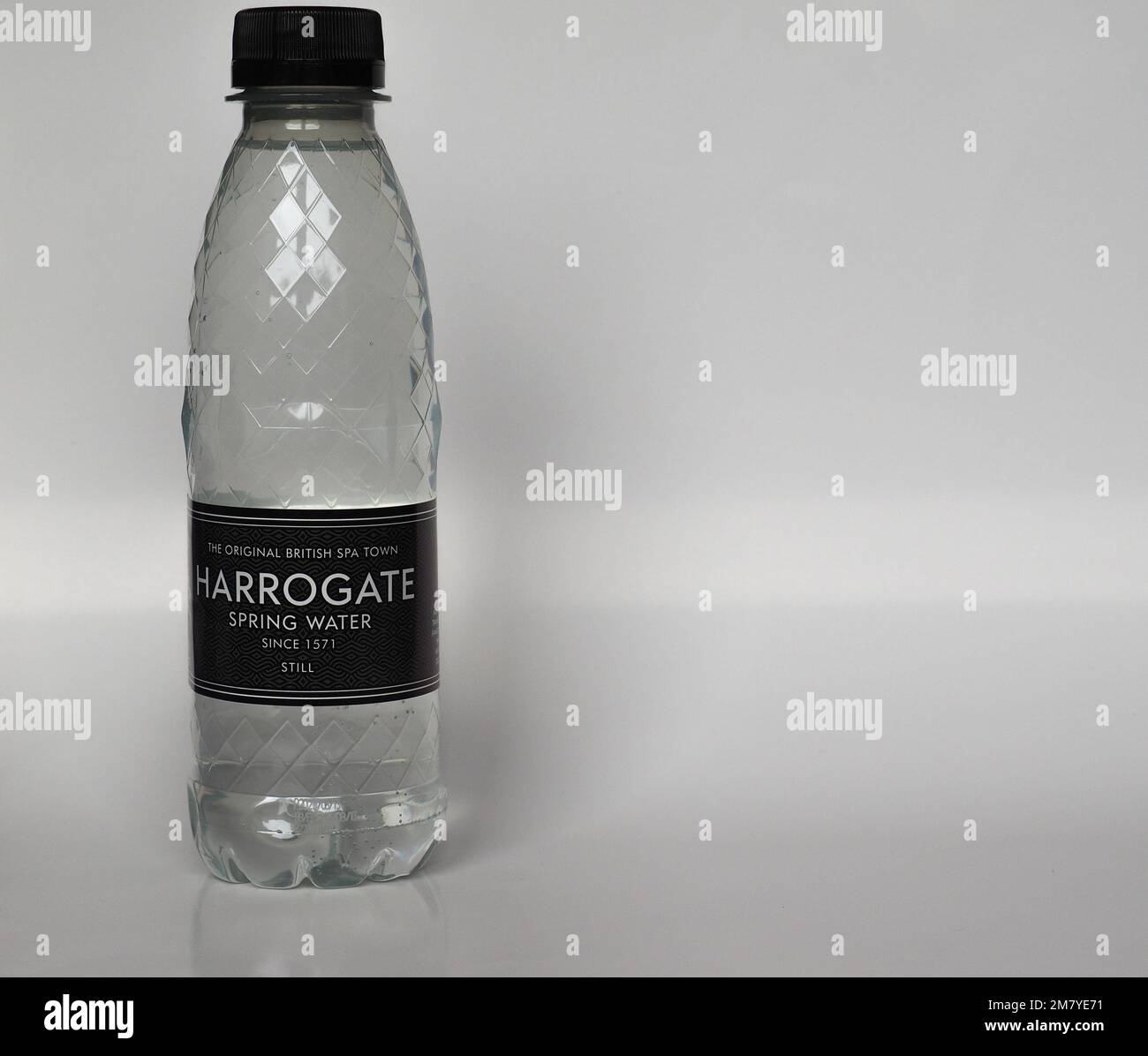LONDON, UK - CIRCA OCTOBER 2022: Bottle of Harrogate spring water Stock ...