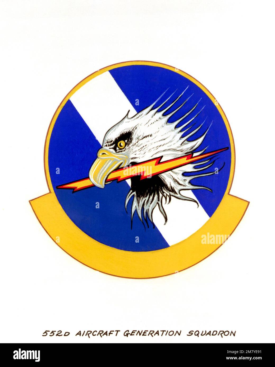 Approved insignia for: 552nd Aircraft Generation Squadron. Country ...
