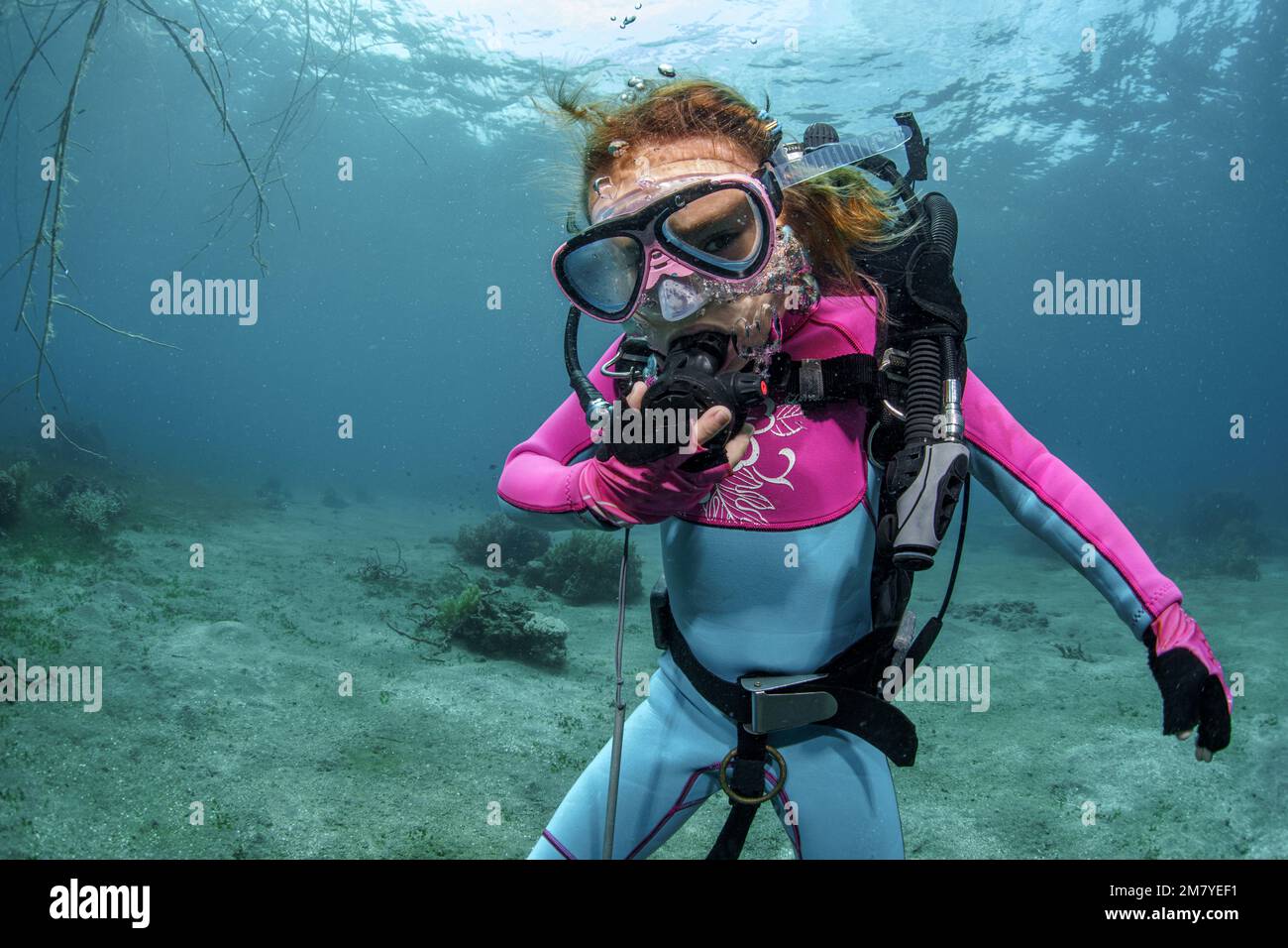 Teaching children how to dive hi-res stock photography and images - Alamy