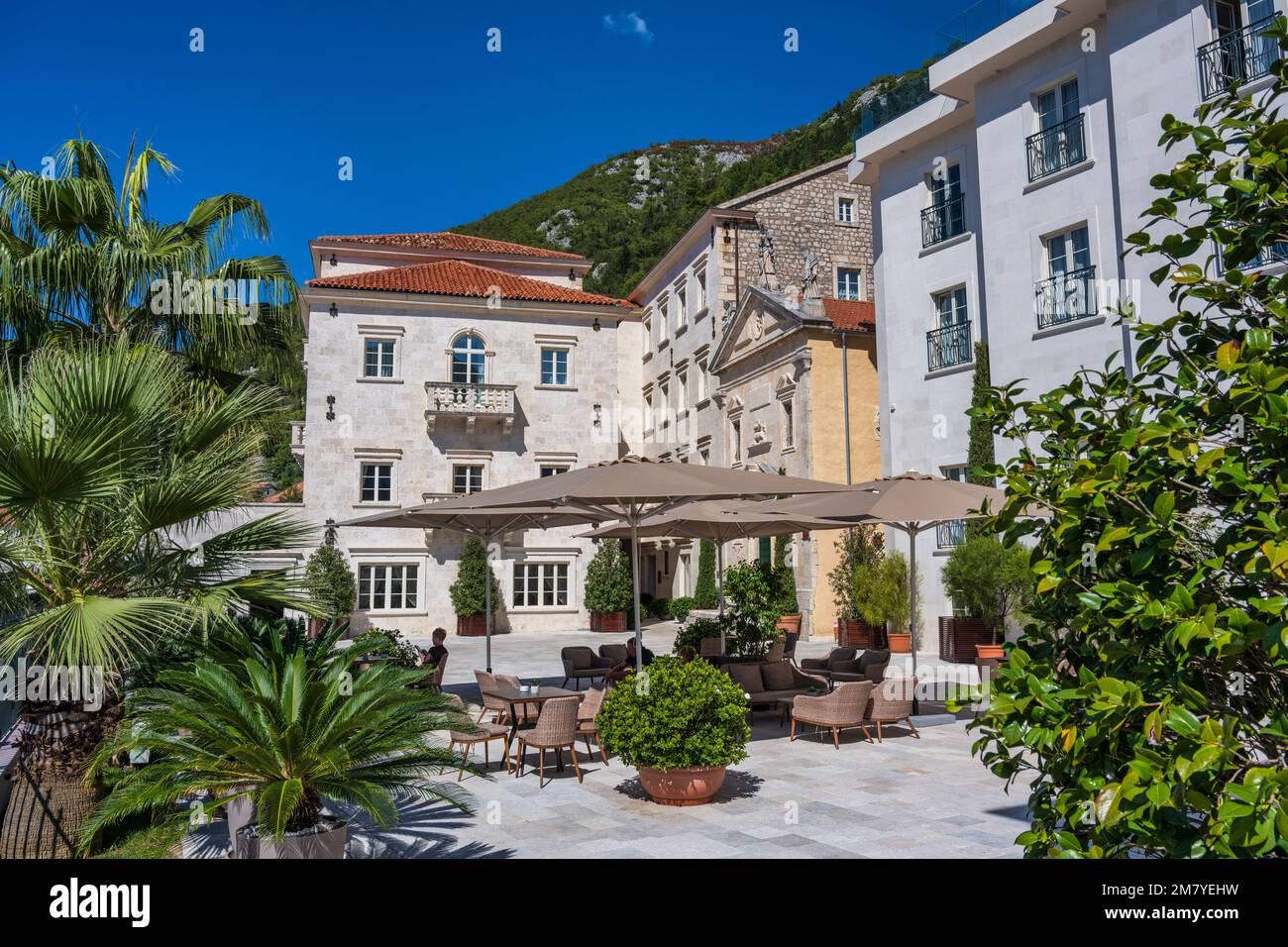 Perast heritage grand hotel hi-res stock photography and images - Alamy