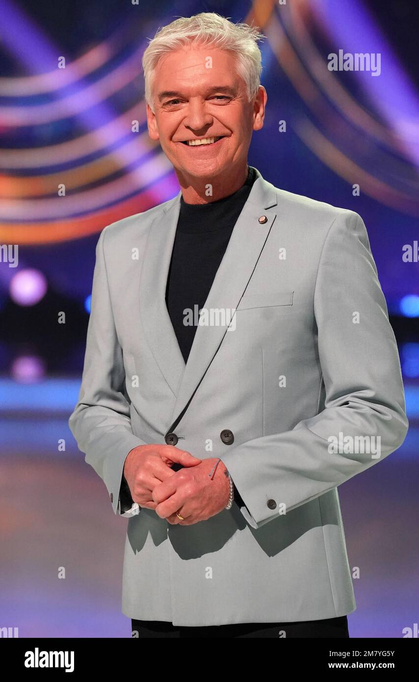 Phillip Schofield during a photo call for Dancing On Ice 2023 at the ...