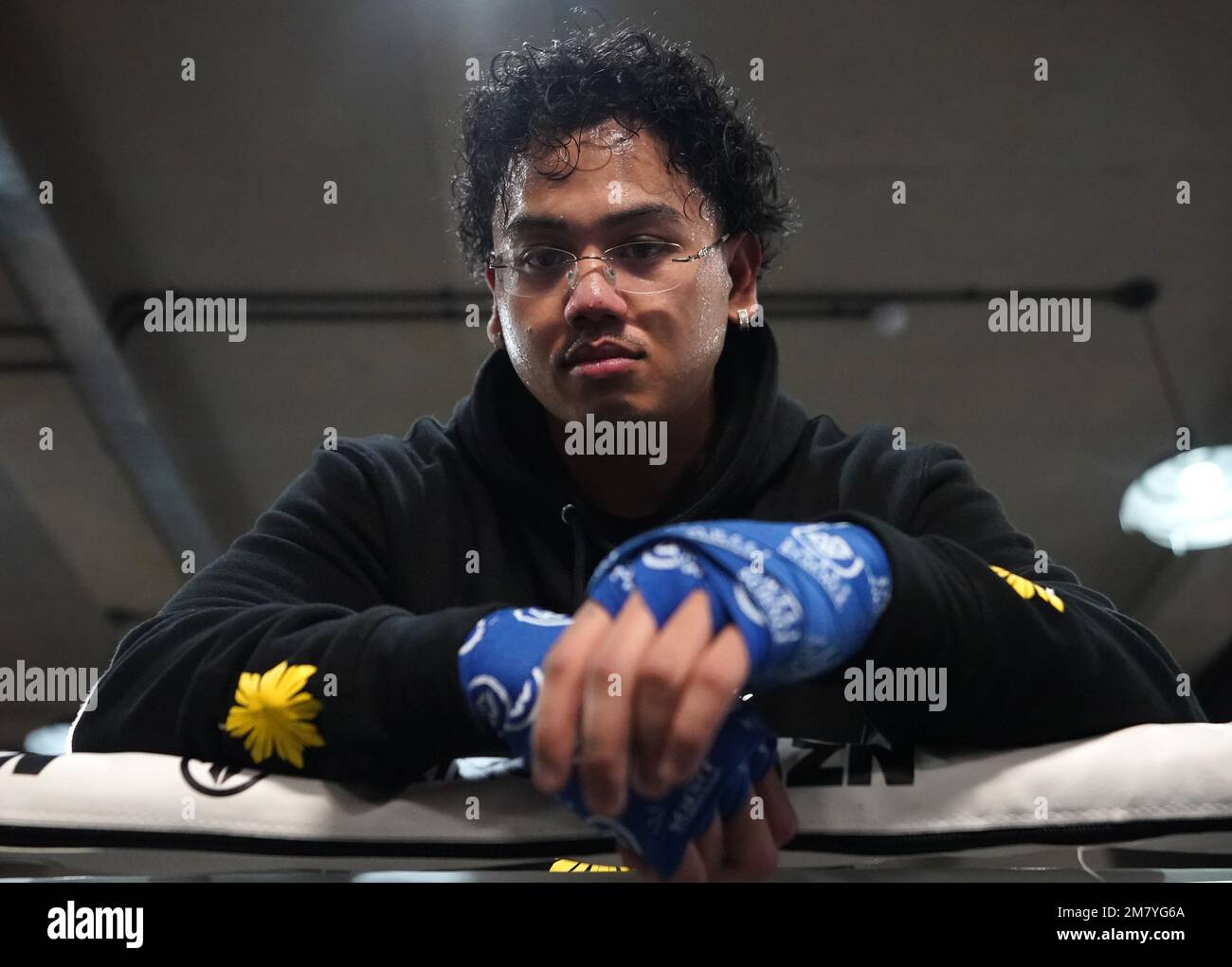 Salt Papi during a media work out at Crystal House, London. Picture ...