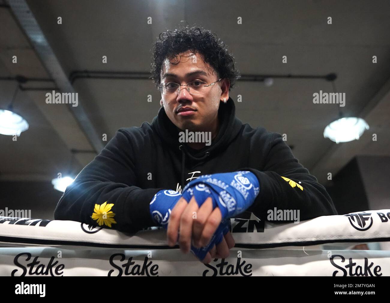 Salt Papi during a media work out at Crystal House, London. Picture ...