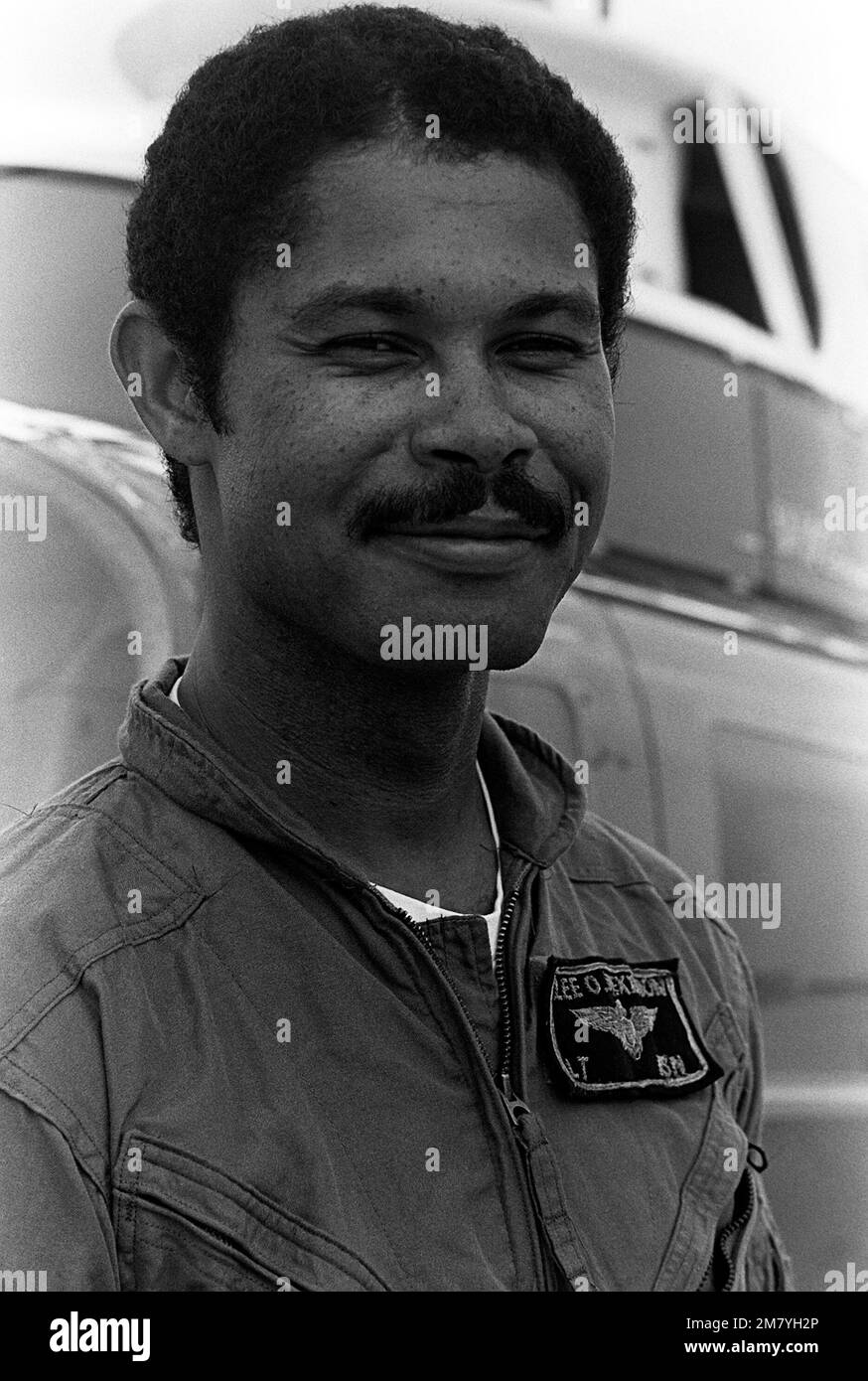 Lt Lee O Mckinnon Instructor Pilot With Helicopter Training Squadron 8 Stands Beside His Th