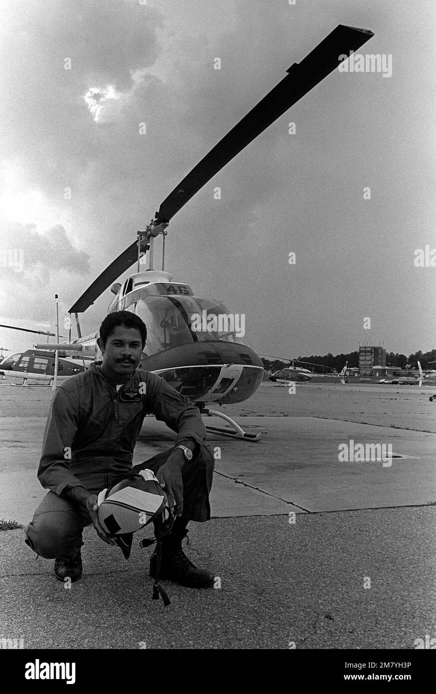 LT Lee O. McKinnon, instructor pilot with Helicopter Training Squadron ...