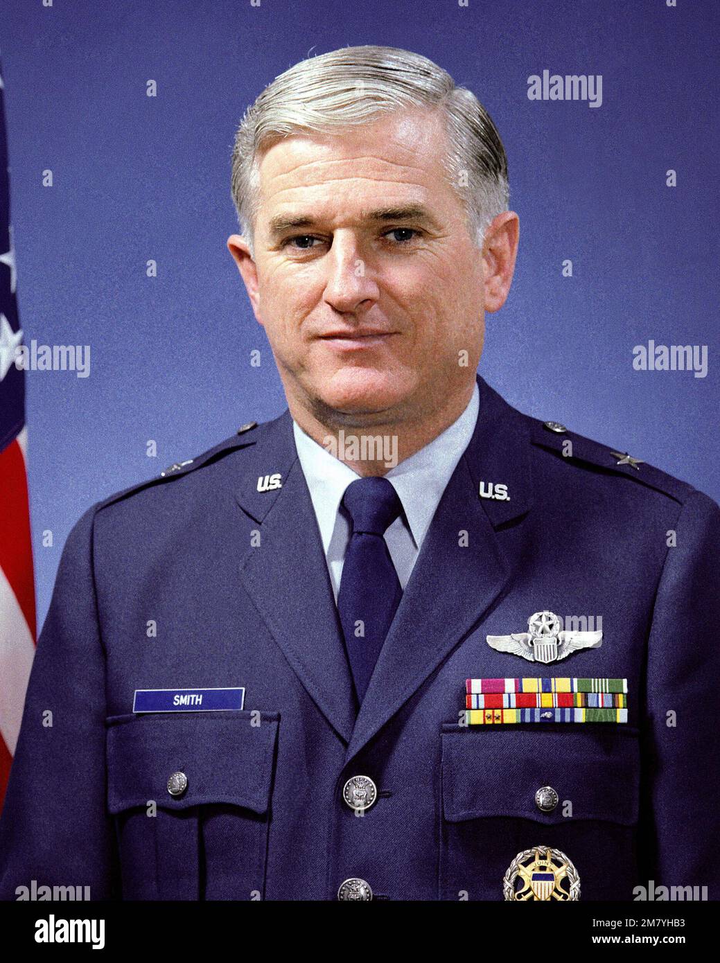 BGEN Donald C. Smith, USAF (uncovered). Country: Unknown Stock Photo ...