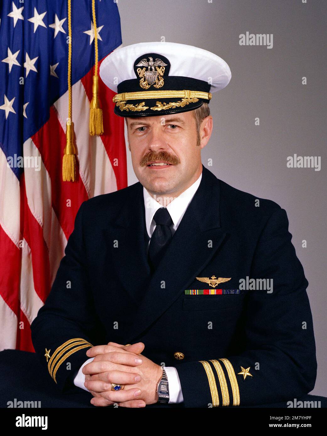 CDR Rene J. Chicoine, USN (covered). Country: Unknown Stock Photo - Alamy