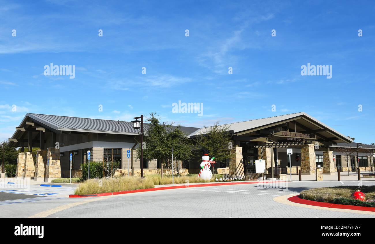 LAKE FOREST, CALIFORNIA - 8 JAN 2023: The Clubhouse at the Senior Cent ...