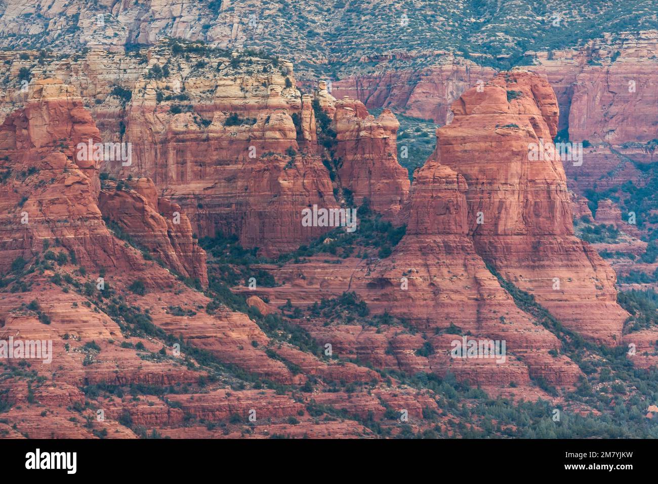 Sedona is an Arizona town surrounded by red-rock buttes, steep canyon ...