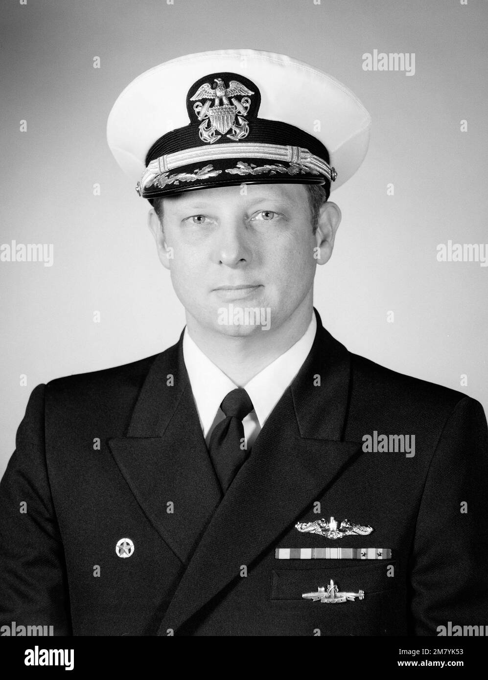 Commander David W. Candler, USN (covered). Country: Unknown Stock Photo ...