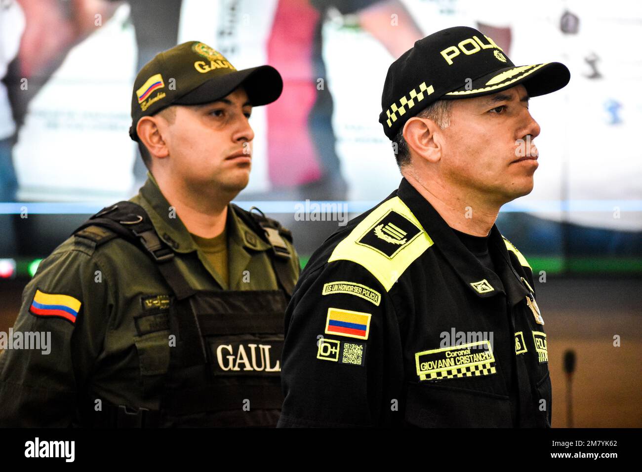 Colombia's Gaula Police anti-extortion and kidnapping division director ...