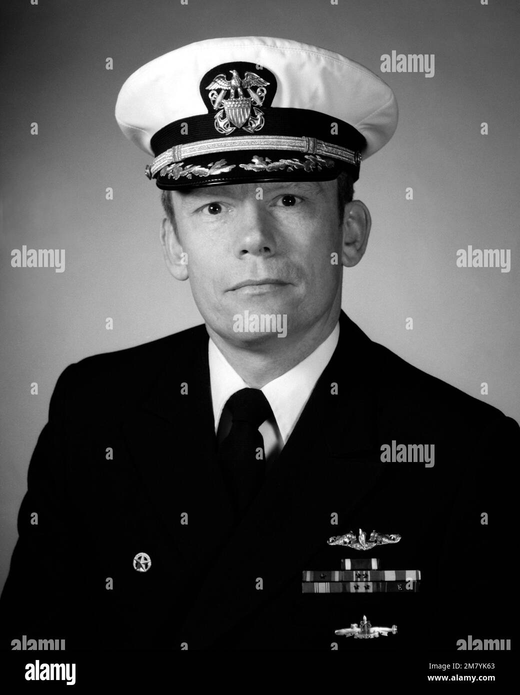 CDR Raymond D. Woolrich, USN (covered). Country: Unknown Stock Photo ...