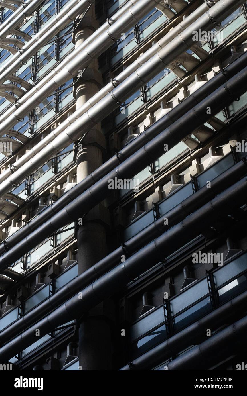 The Lloyd's building is the home of the insurance institution Lloyd's ...