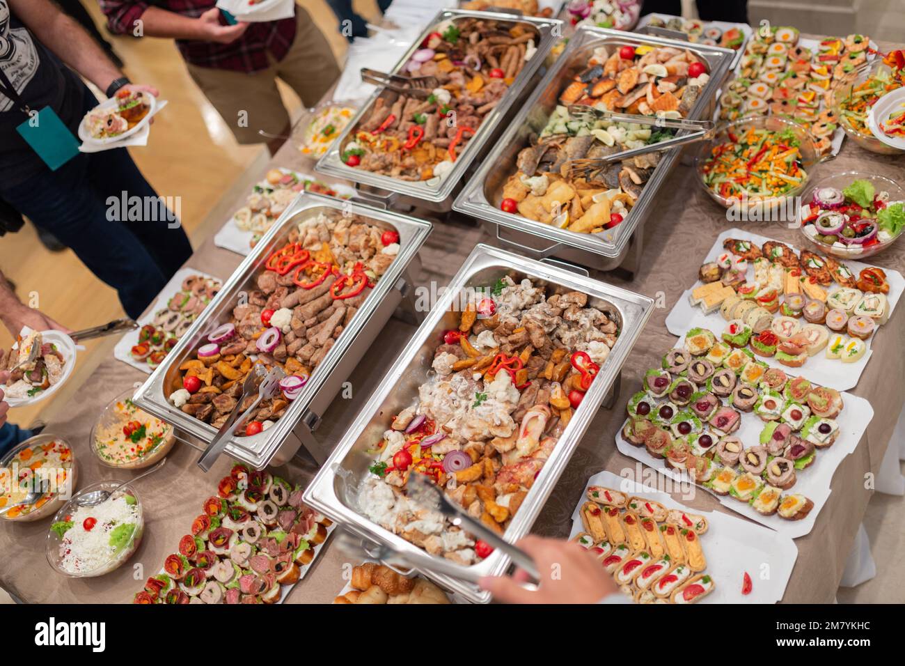 Choosing gourmet meal hi-res stock photography and images - Alamy