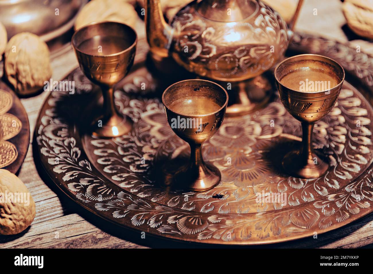 Arabic Cuisine. Middle Eastern traditional lunch. Its also Ramadan ...