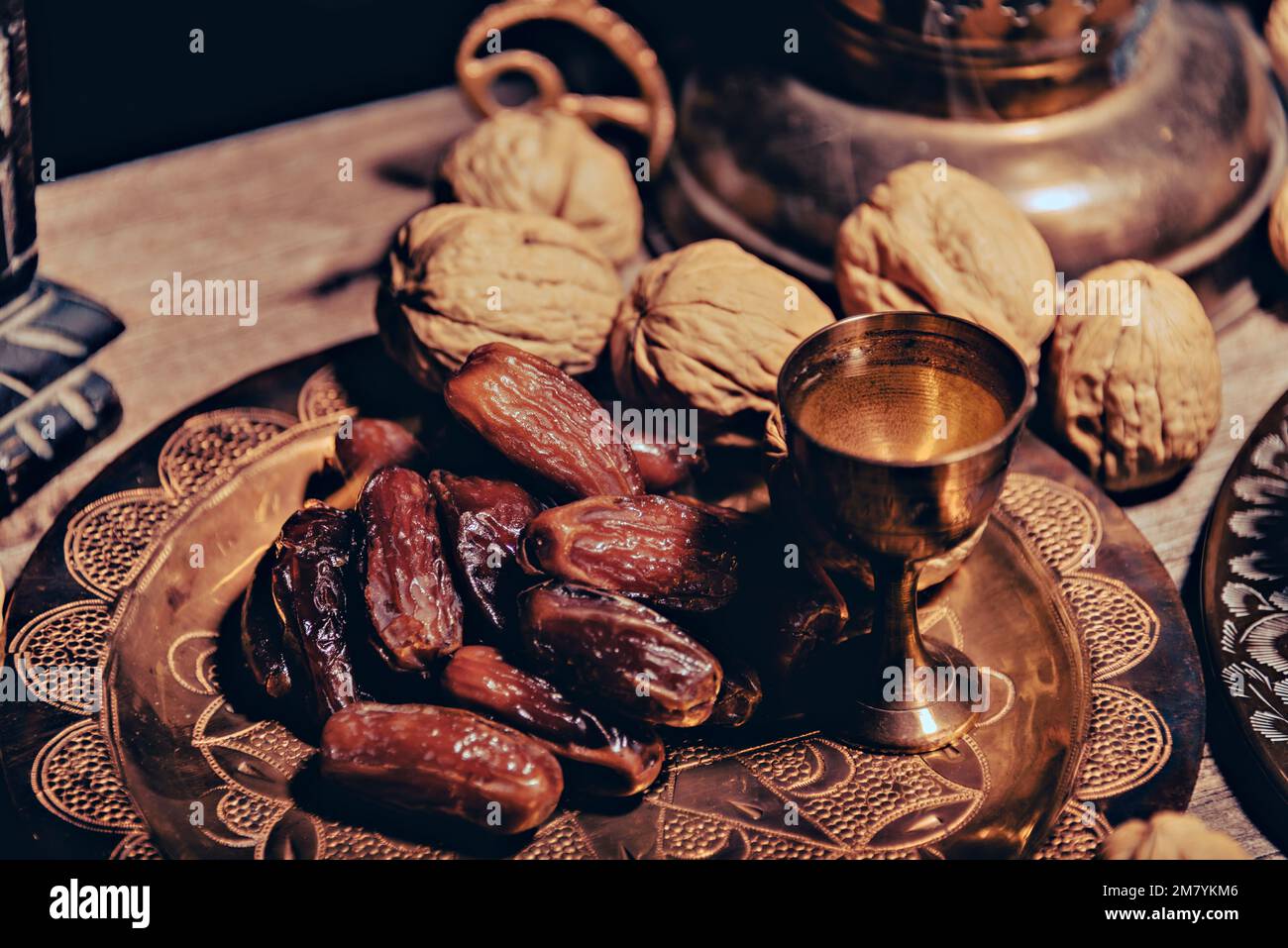 Arabic Cuisine. Middle Eastern traditional lunch. Its also Ramadan ...