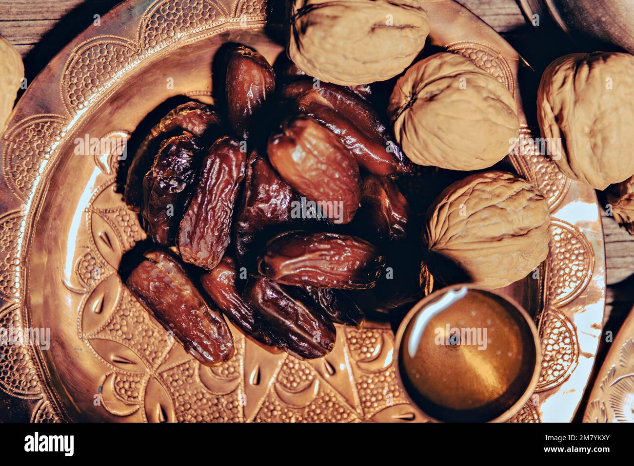 Arabic Cuisine. Middle Eastern traditional lunch. Its also Ramadan ...