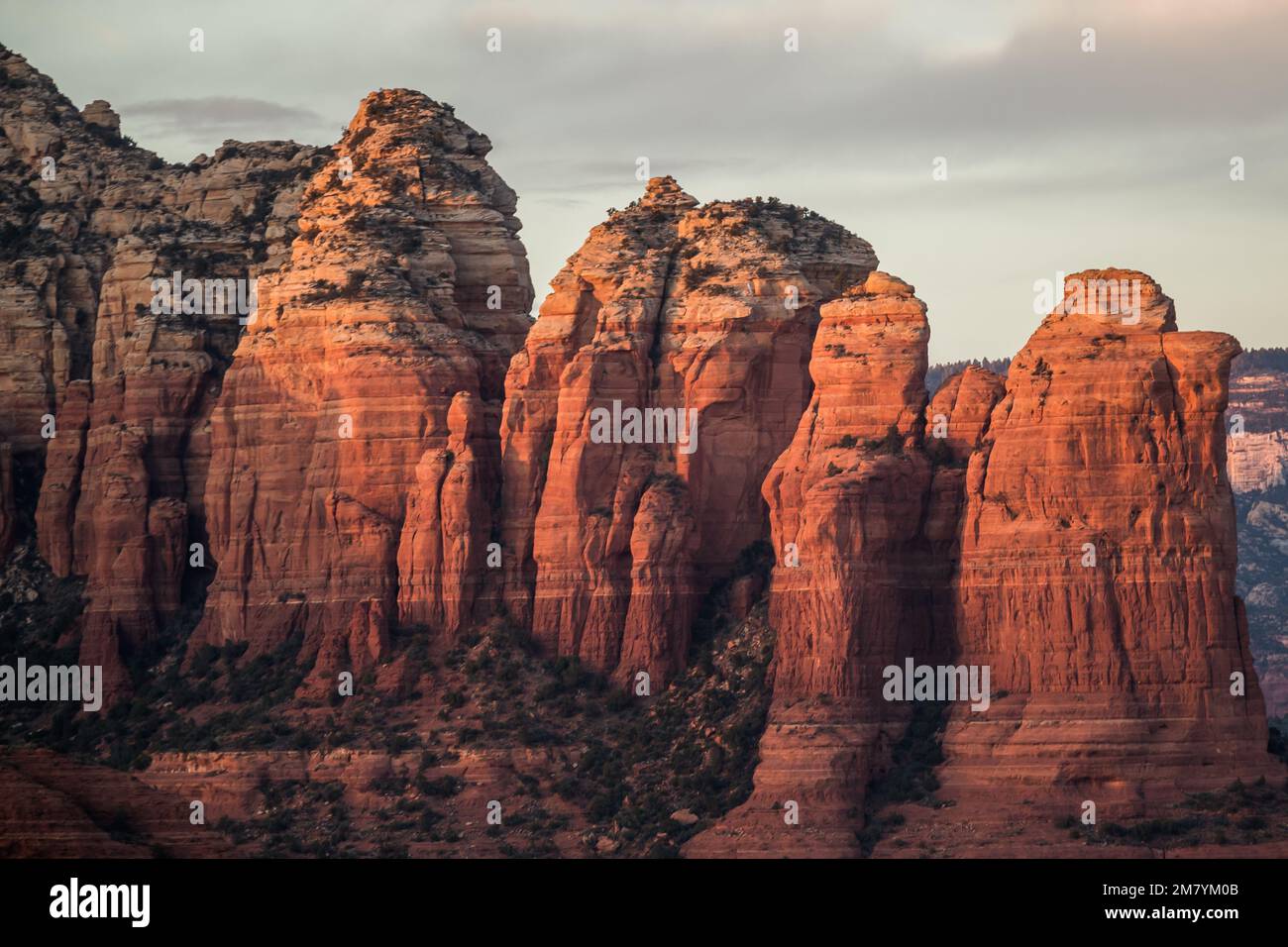 Sedona is an Arizona town surrounded by red-rock buttes, steep canyon ...