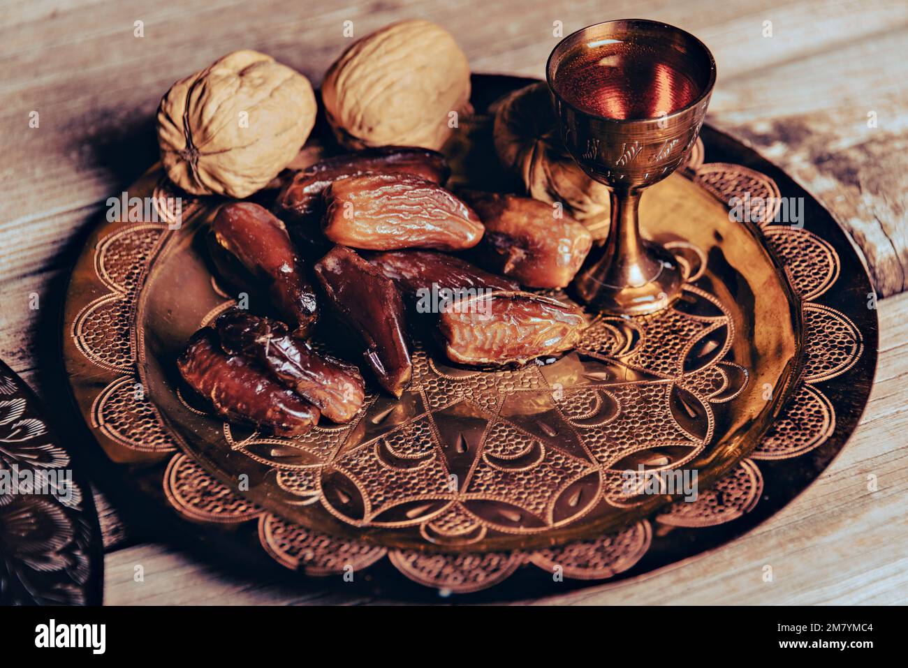 Arabic Cuisine. Middle Eastern traditional lunch. Its also Ramadan ...
