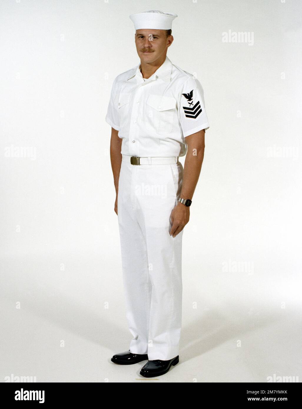 Uniform: Indoor duty white, Navy enlisted men, ranks E-1 through E-6 ... Uniform: Indoor duty white, Navy enlisted men, ranks E-1 through E-6 ...