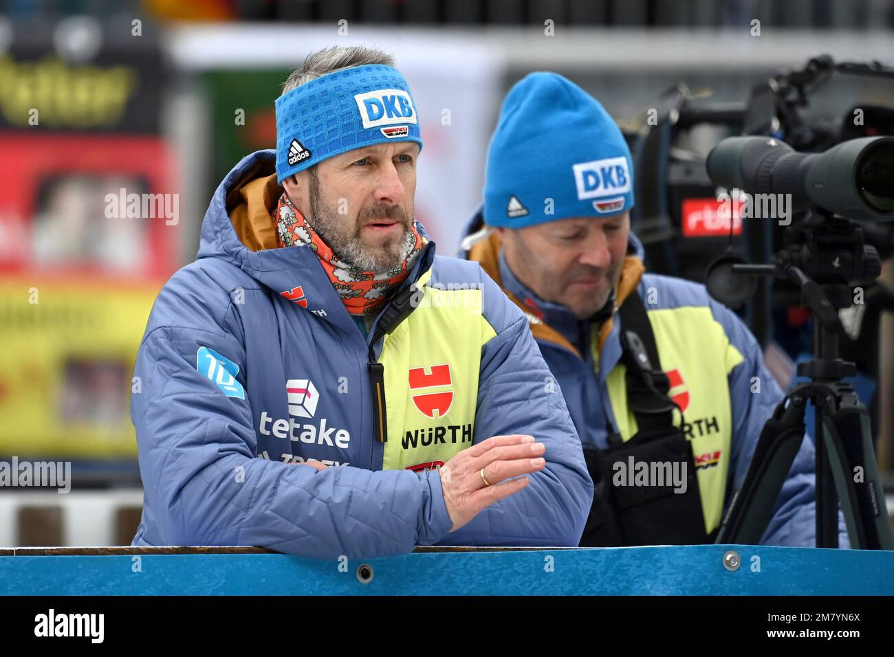 National coach Mark KIRCHNER (GER), single image, cut single motif ...