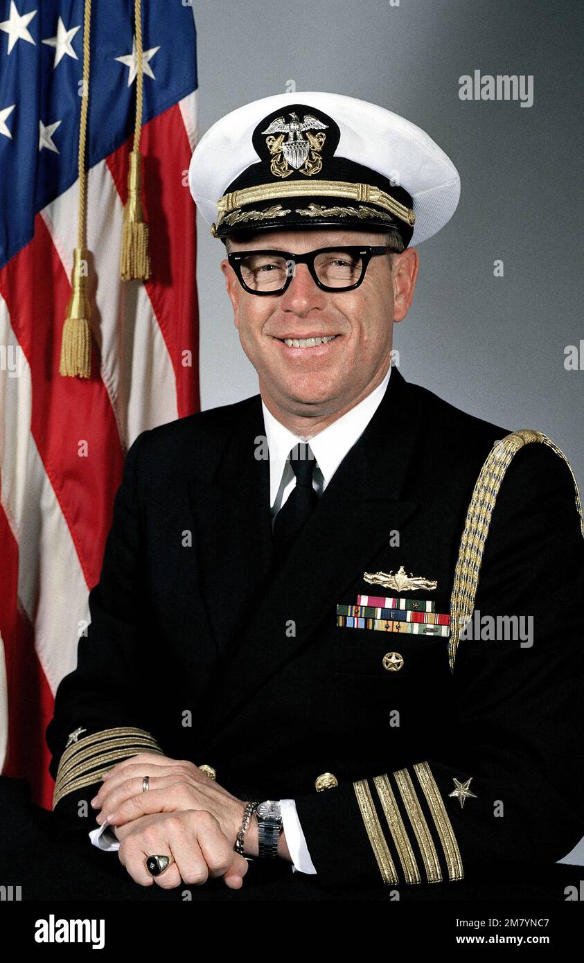 CAPT Kelsey S. Stewart, USN (covered). Country: Unknown Stock Photo - Alamy