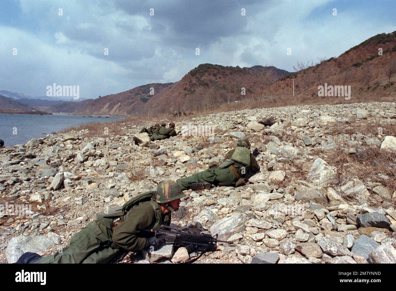 Members of the 1ST Battalion, 19th Infantry, 25th Infantry Division ...