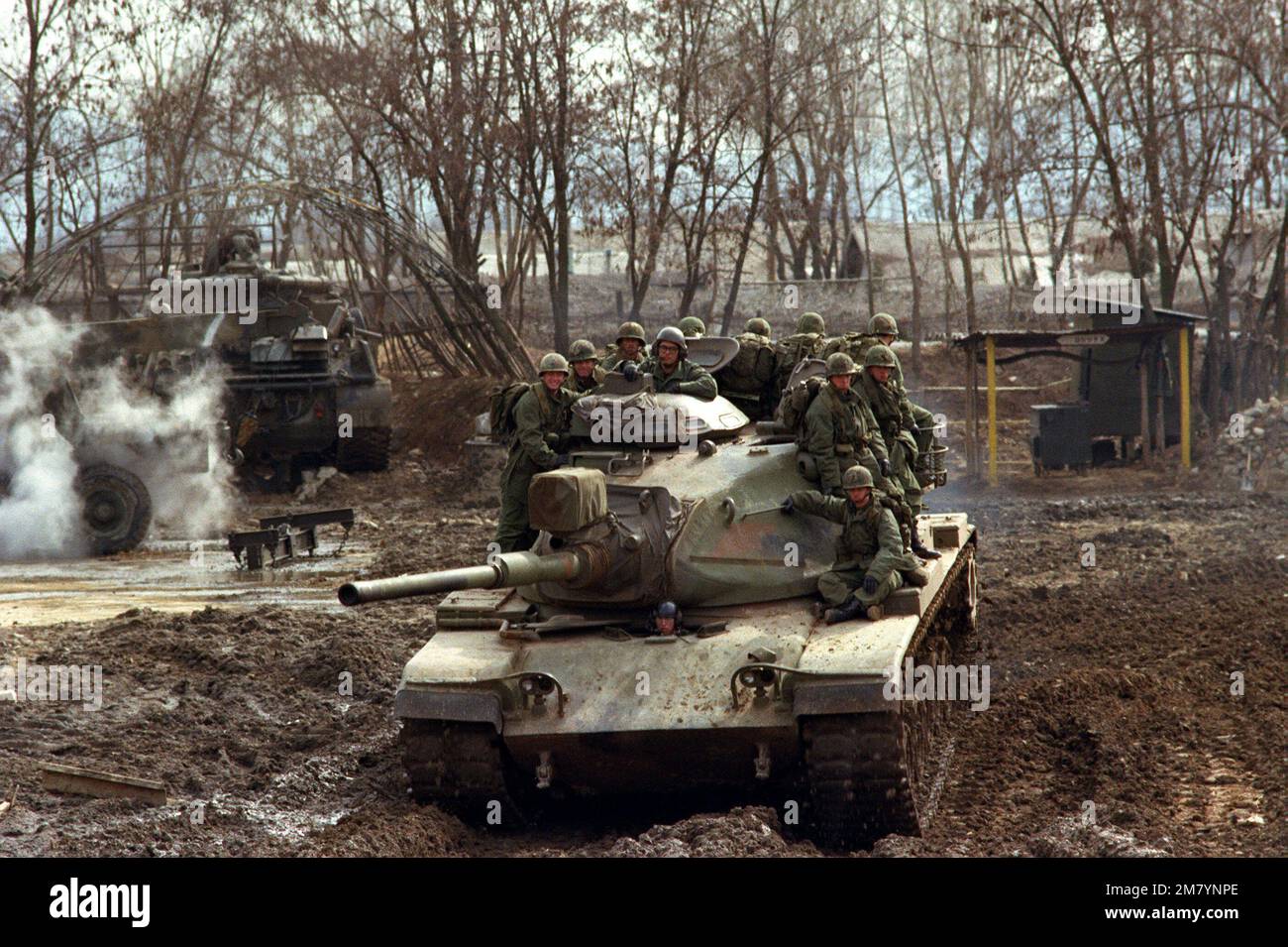 Sergeant 1ST Class Wakeland K. Kuamoo, master gunner on an M-60 tank ...