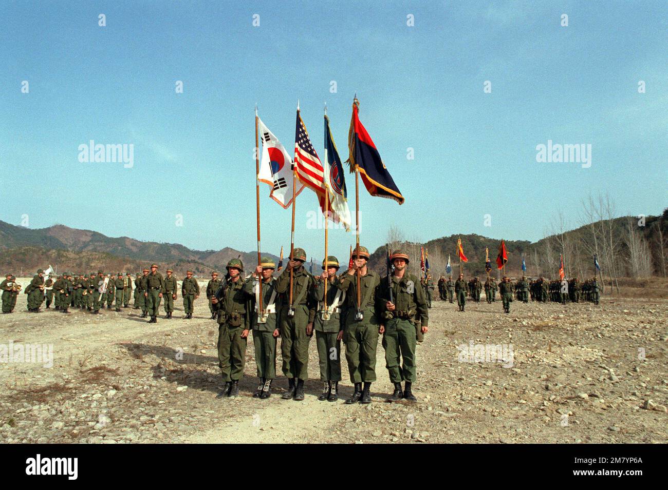 The 25th Infantry Division is placed under the South Korean army's ...