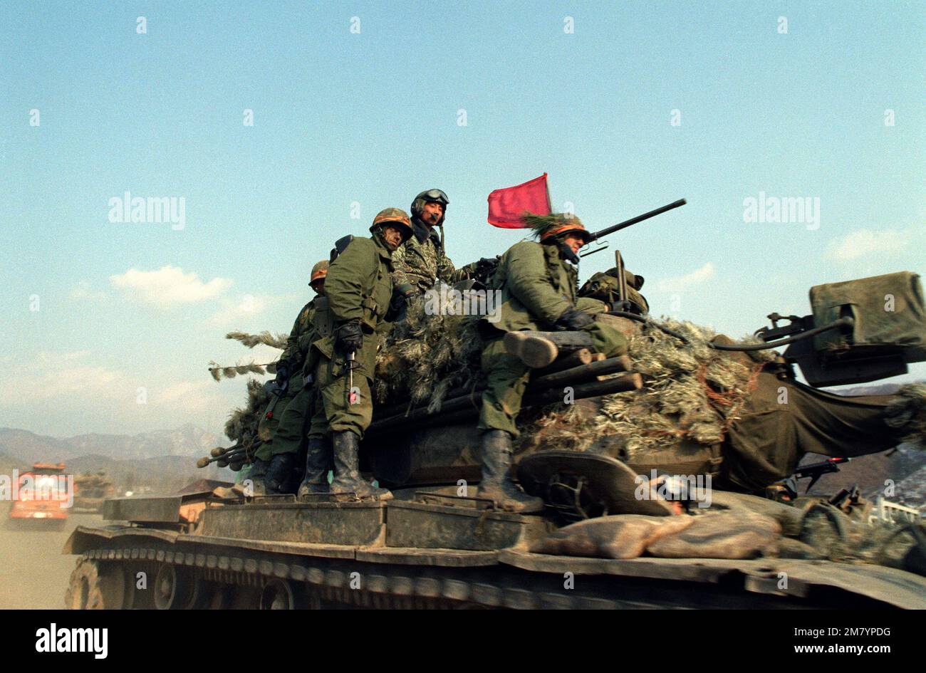 Members of the 1ST Battalion, 19th Infantry, 25th Infantry Division ...