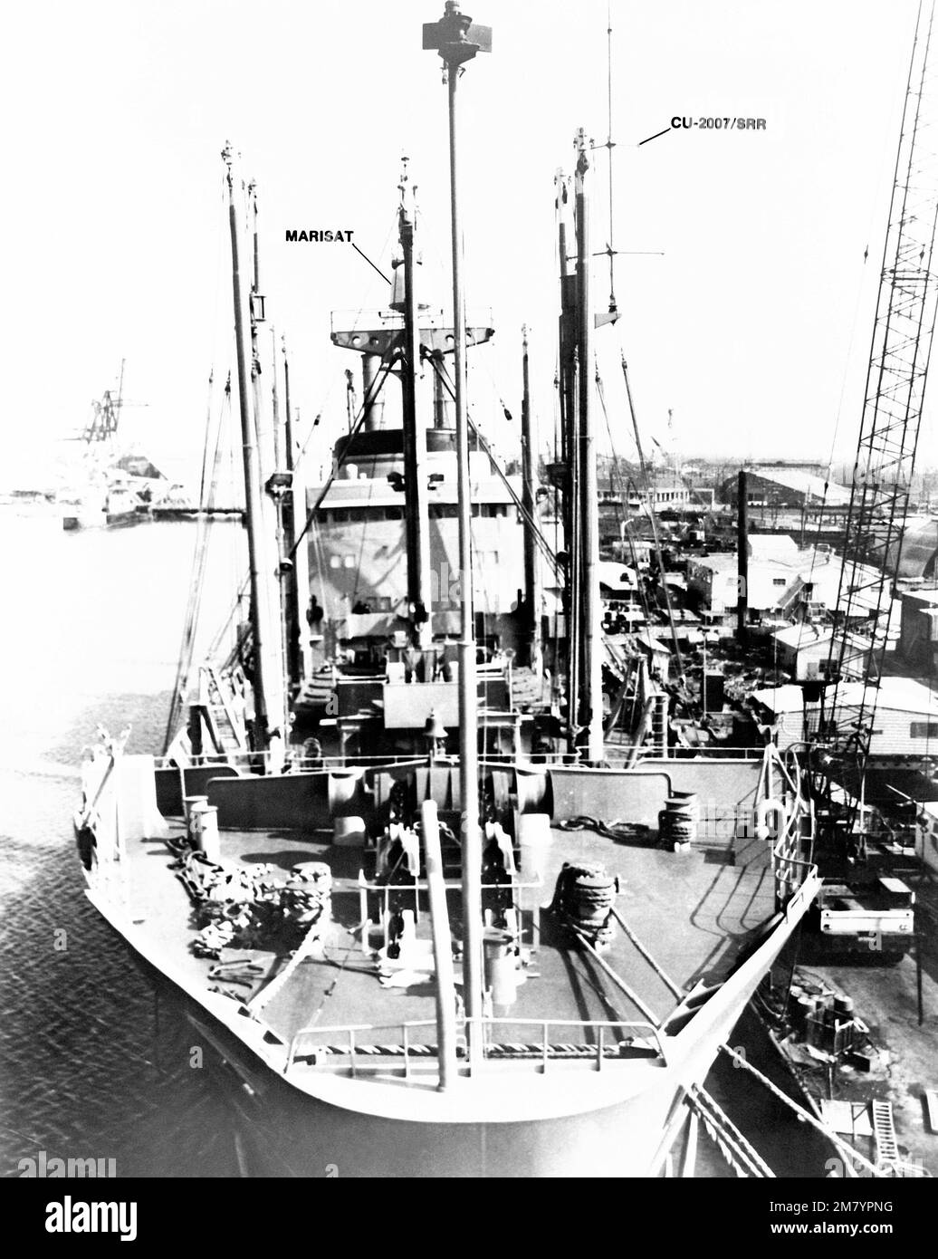 View navy ship moored Black and White Stock Photos & Images - Alamy