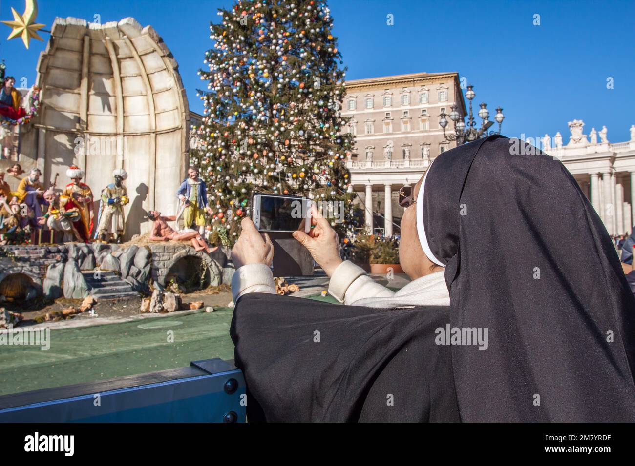 Italy nativity scene rome hi-res stock photography and images - Alamy