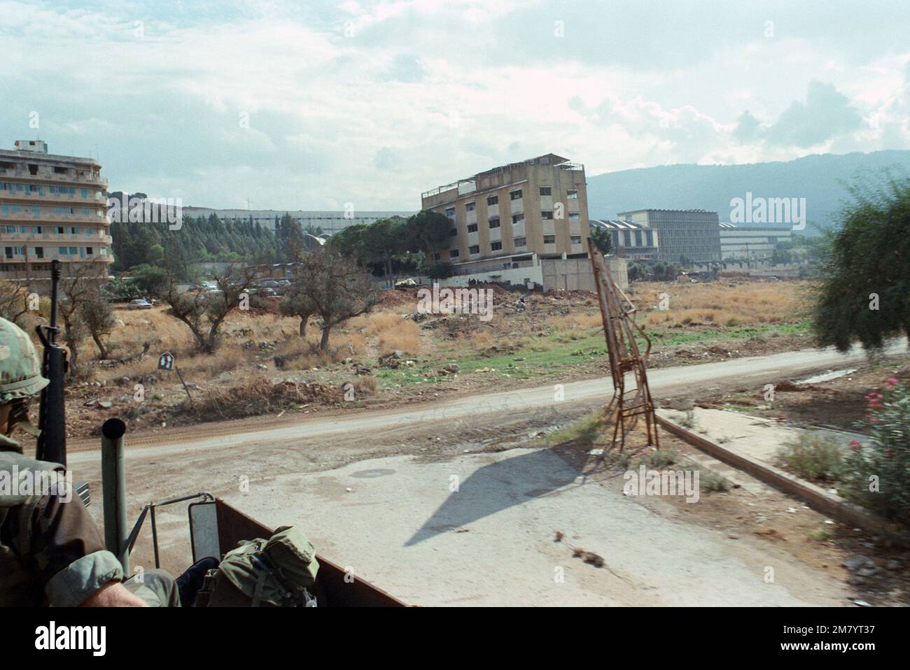 DM-SC-87-12264. Base: Beirut Country: Lebanon (LBN Stock Photo - Alamy