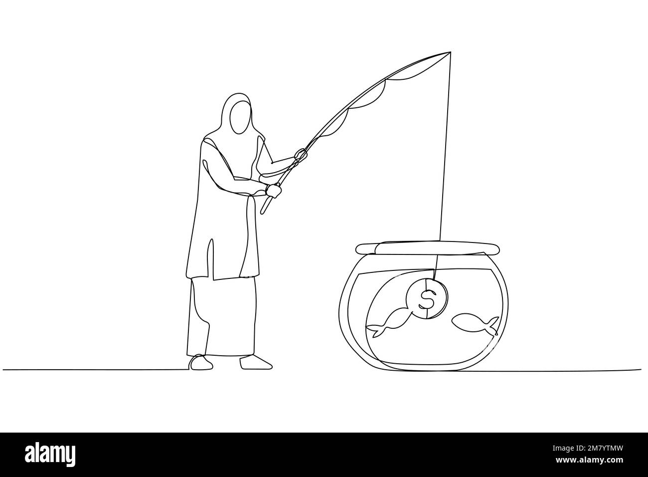 One female goldfish Stock Vector Images - Alamy