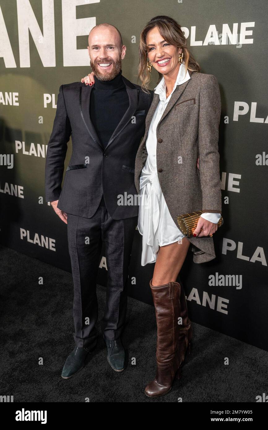 New York, New York, USA. 10th Jan, 2023. Oliver Trevena and Morgan ...